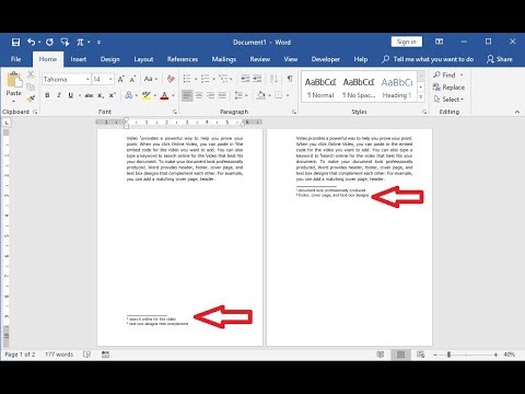 How To Insert Endnote Footnote In Ms Word Youtube