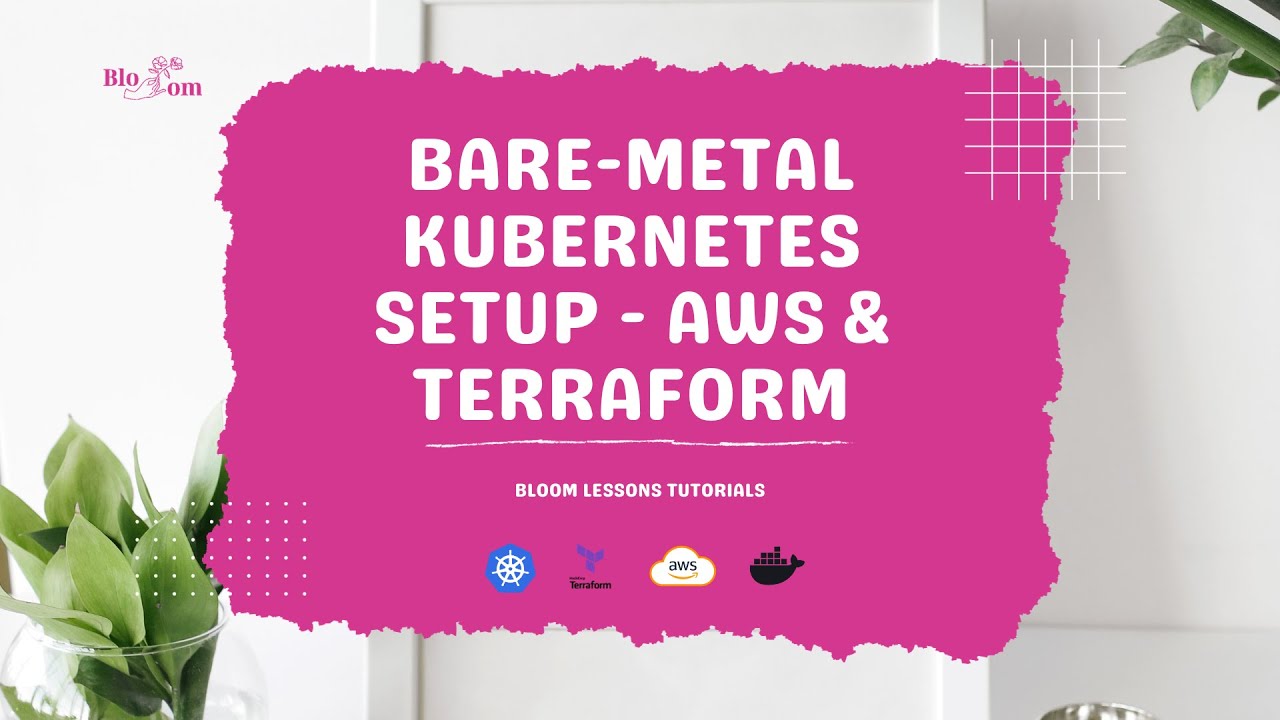 Kubernetes Bare Metal Cluster On Aws With Terraform Infrastructure As