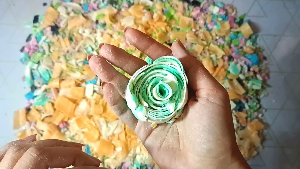 Asmr Soap Flowers Youtube