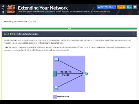 Extending Your Network Pre Security Tryhackme Writeups Youtube