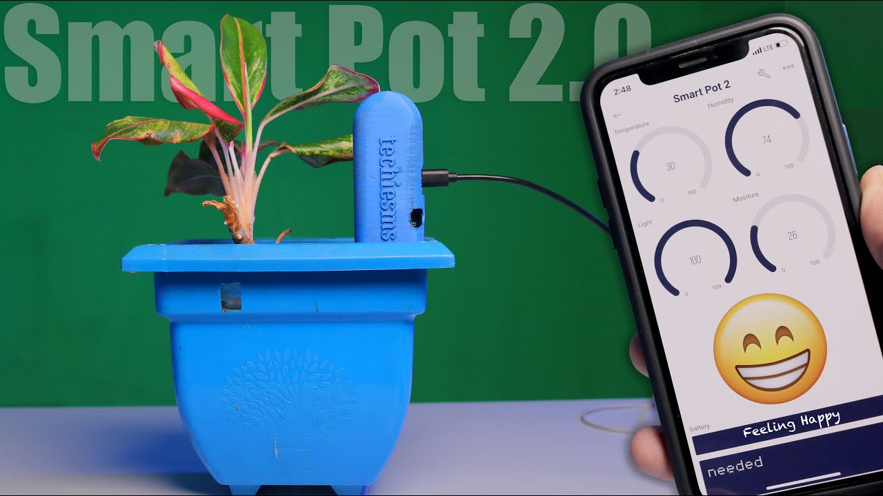 The Only Device Your Plants Need Smart Pot 2 0 Ttgo Higrow