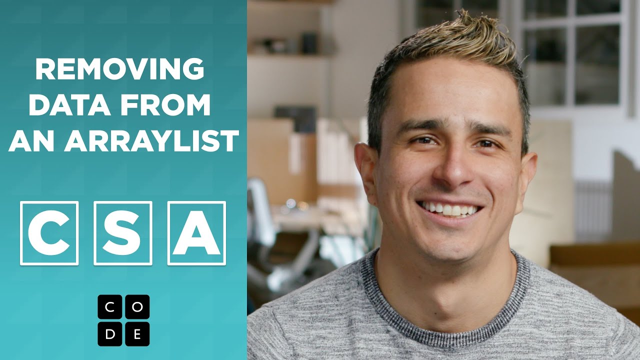 Csa Removing Data From An Arraylist Youtube