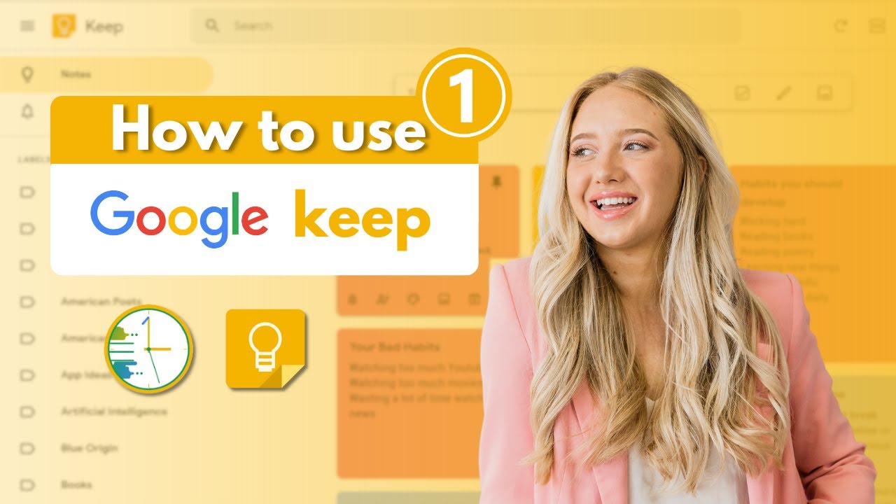 How To Use Google Keep Part 1 In A Minute Youtube