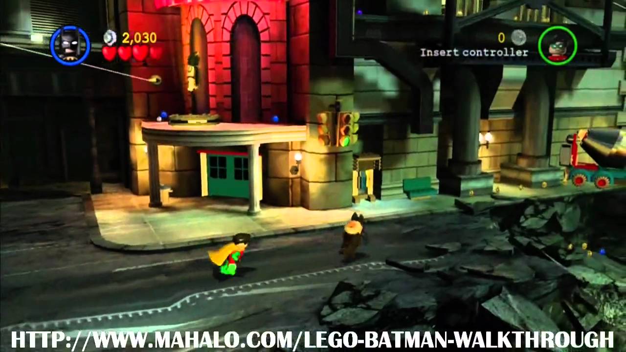 Lego Batman Walkthrough Mission 1 You Can Bank On Batman Youtube