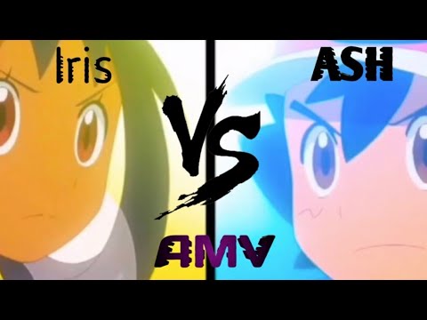 Ash Vs Iris Amv Pokemon Journeys Youtube