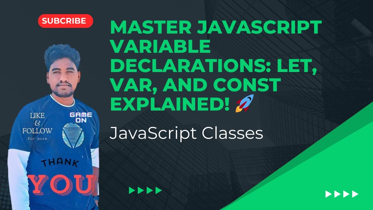 Master Javascript Variable Declarations Let Var And Const Explained
