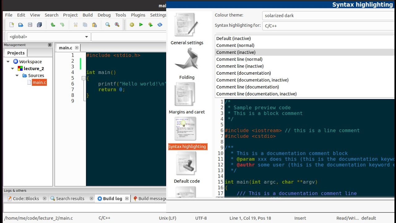 Codeblocks Linux Tewsbm