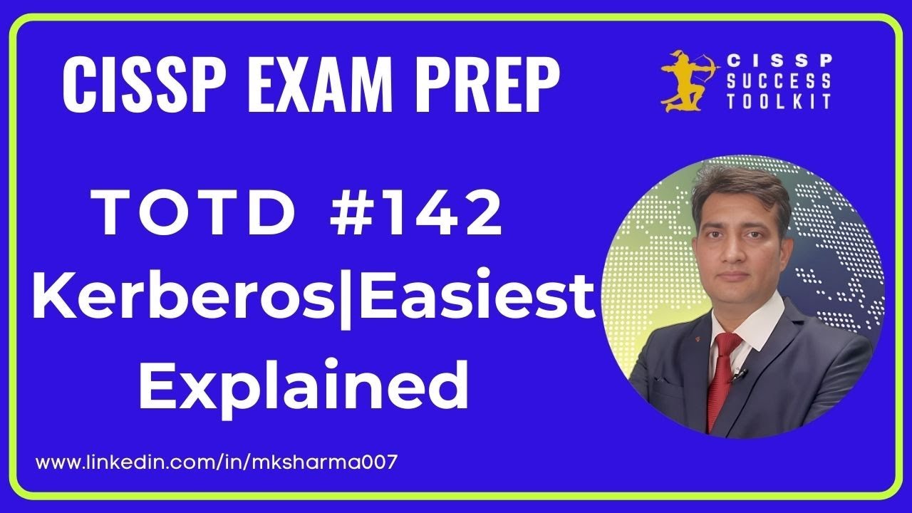 Kerberos Easiest Explained Cissp Exam Prep Youtube