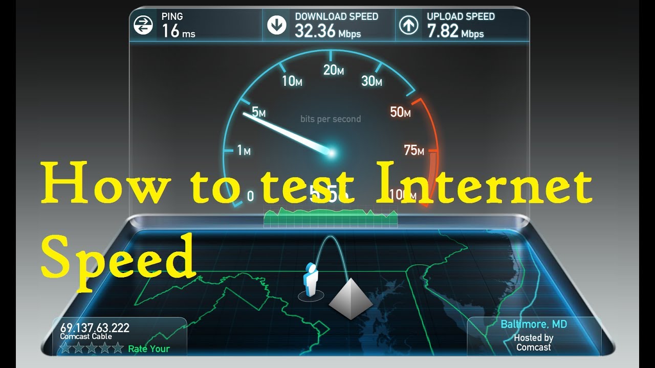 How To Test Internet Speed Youtube