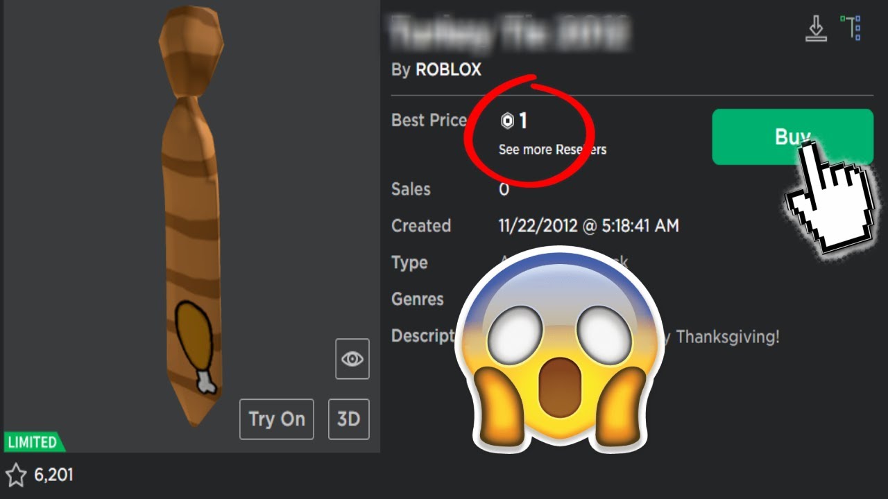 Buying A Limited For 1 Robux Quick Youtube