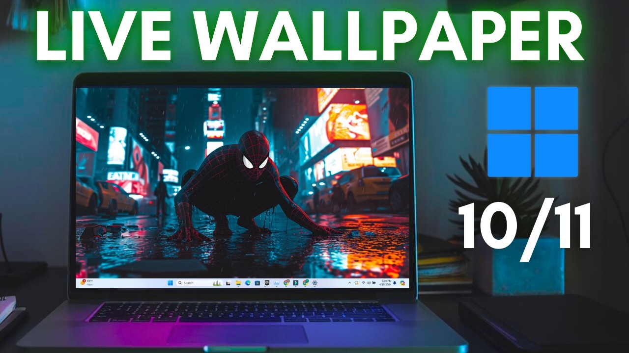 How To Set Live Wallpaper In Windows 10 For Free Windows 10