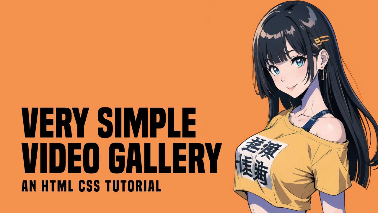 Very Simple Html Css Video Gallery Youtube
