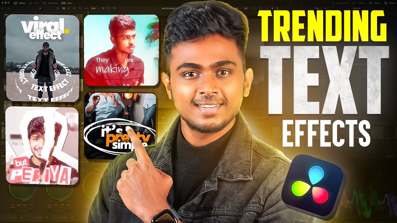 Easy Text Effects Animation Youtube