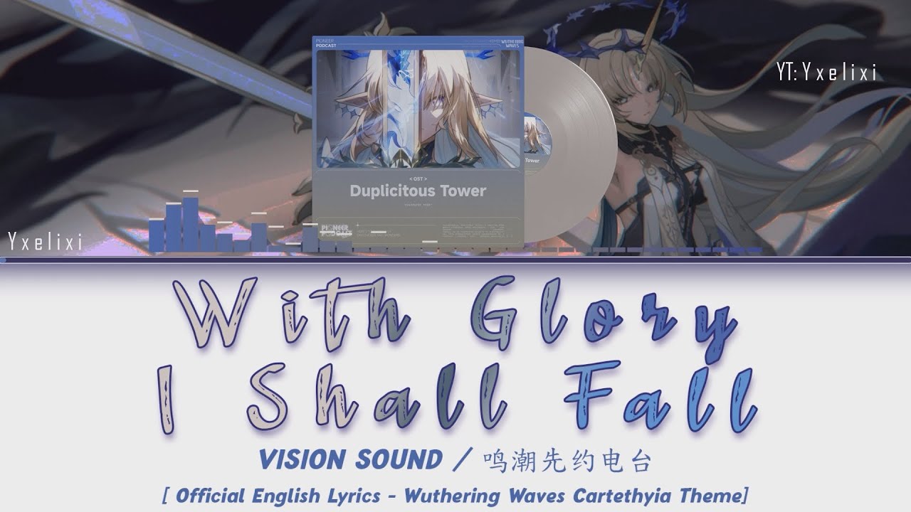 With Glory I Shall Fall Cartethyia Theme Song Full Official English