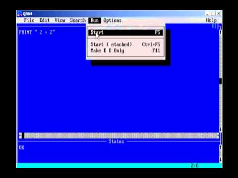 Qb64 Tutorial 2 Printing Youtube