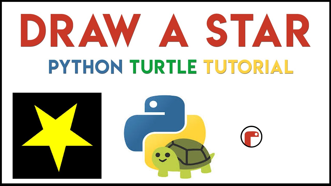 Python Turtle Code A Star Tutorial Youtube
