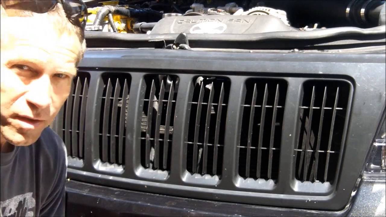 Installing Transmission Cooler On A 99 04 Jeep Grand Cherokee Youtube