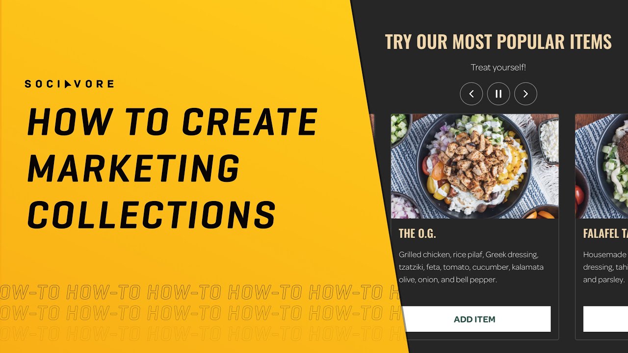 How To Create Marketing Collections Youtube