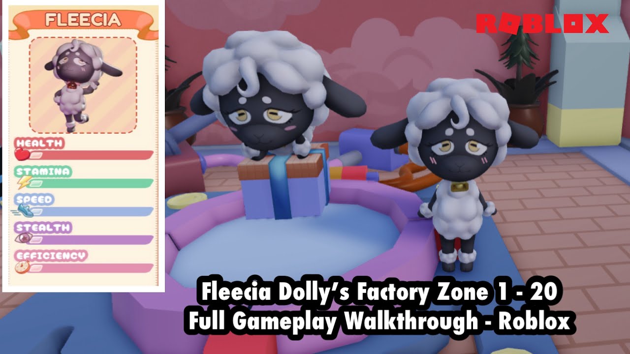 Fleecia Dolly S Factory Zone 1 20 Full Gameplay Walkthrough