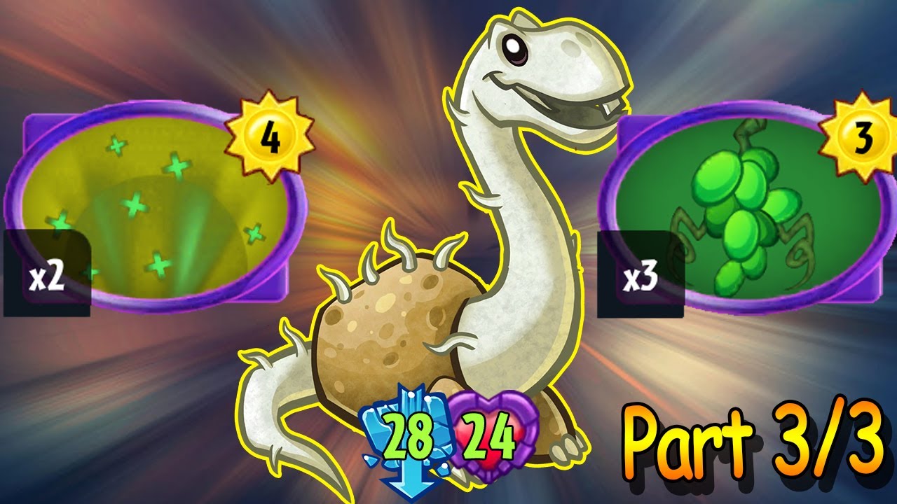 Part 3 Unlock True Power Of Apotatosaurus 笙ｦ Pvz Heroes Youtube