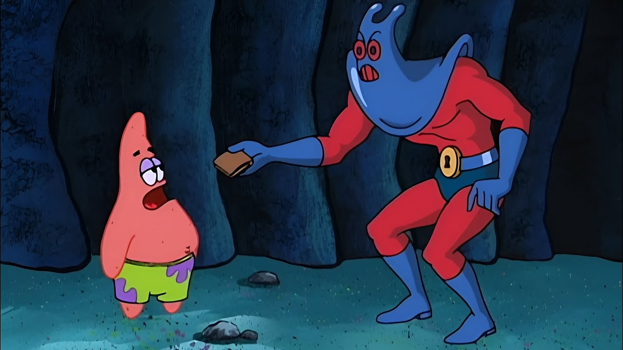 Spongebob Episode Patrick Wallet At Evie Wynyard Blog