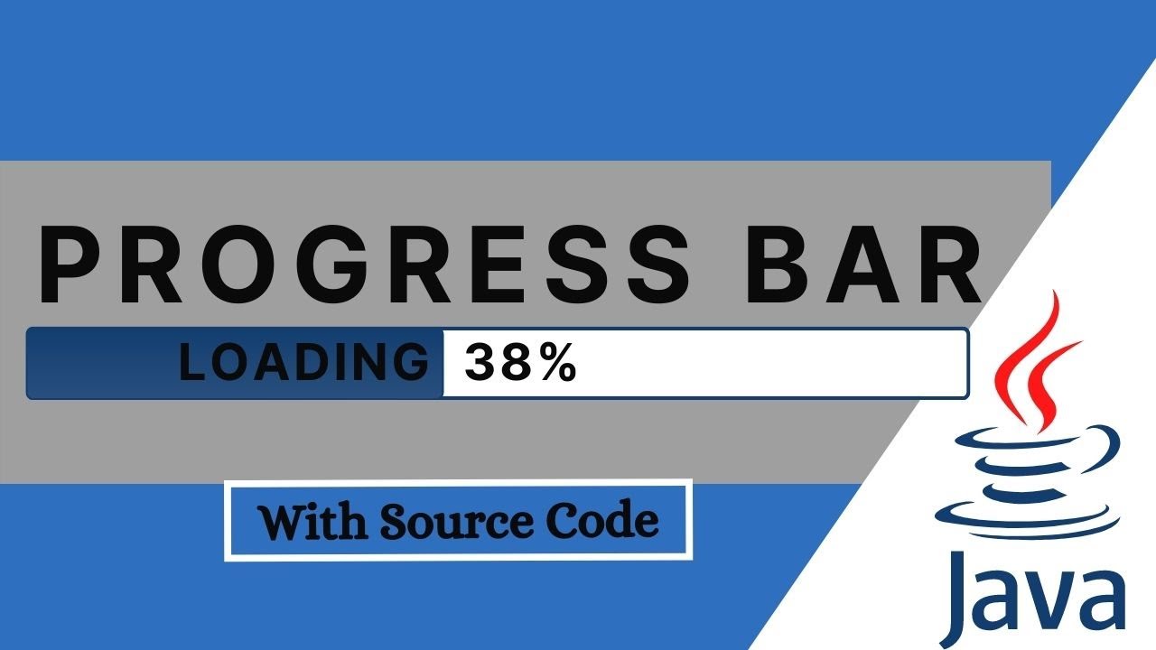 Progressbar How To Make A Progressbar In Java How To Make Splash