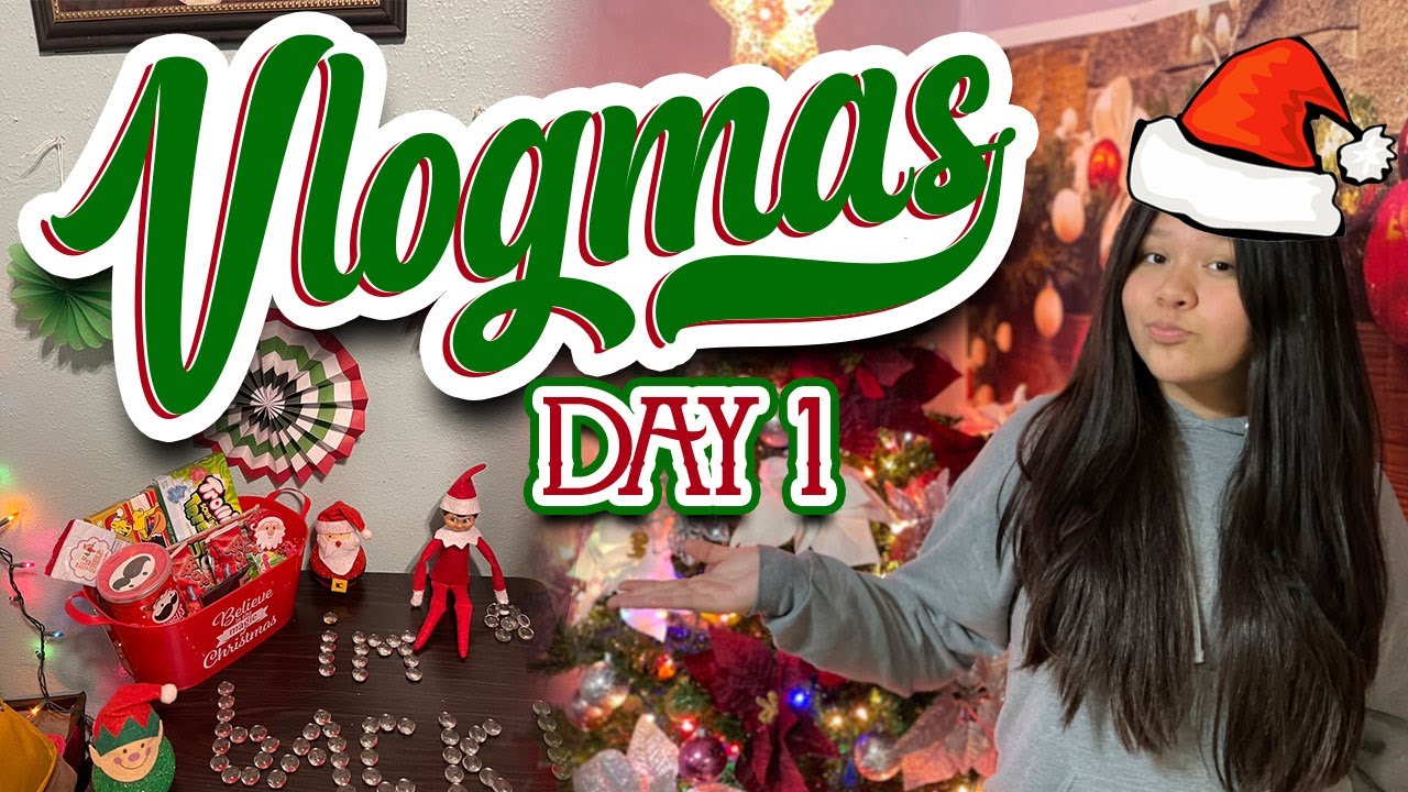 Vlogmas Day 1 Youtube
