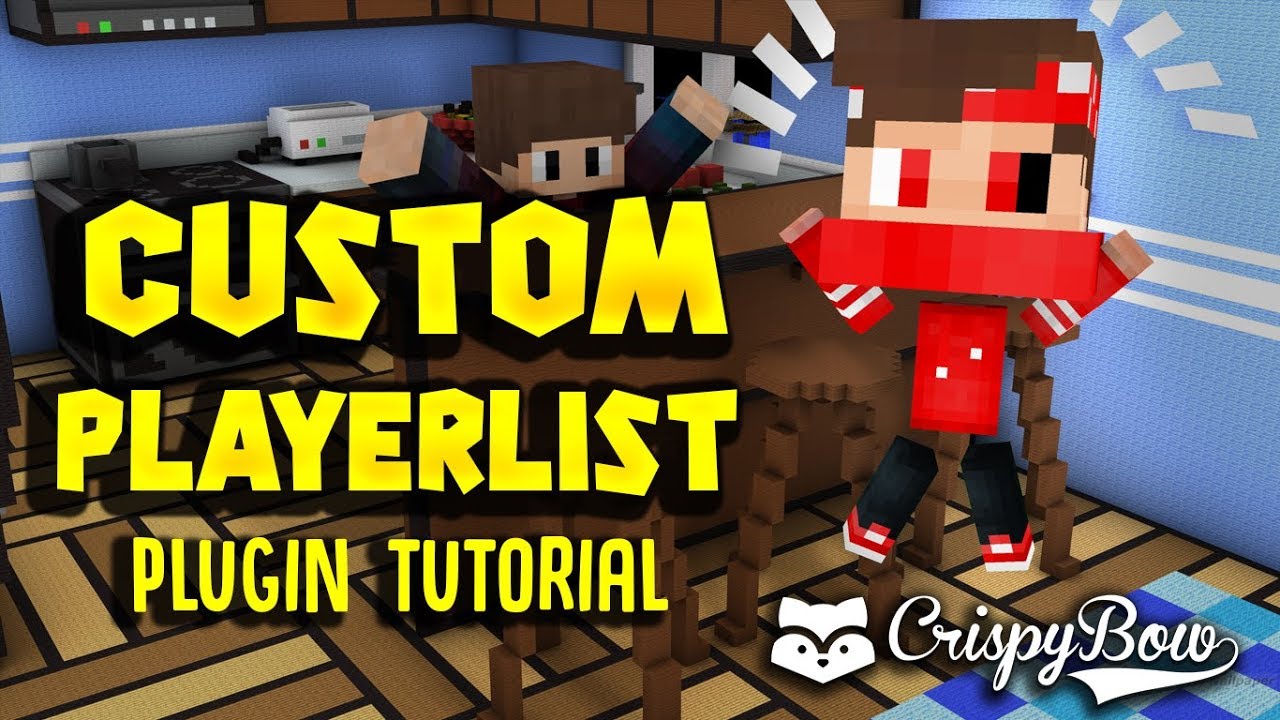 Minecraft Player List Plugin Tutorial Customplayerlist Youtube