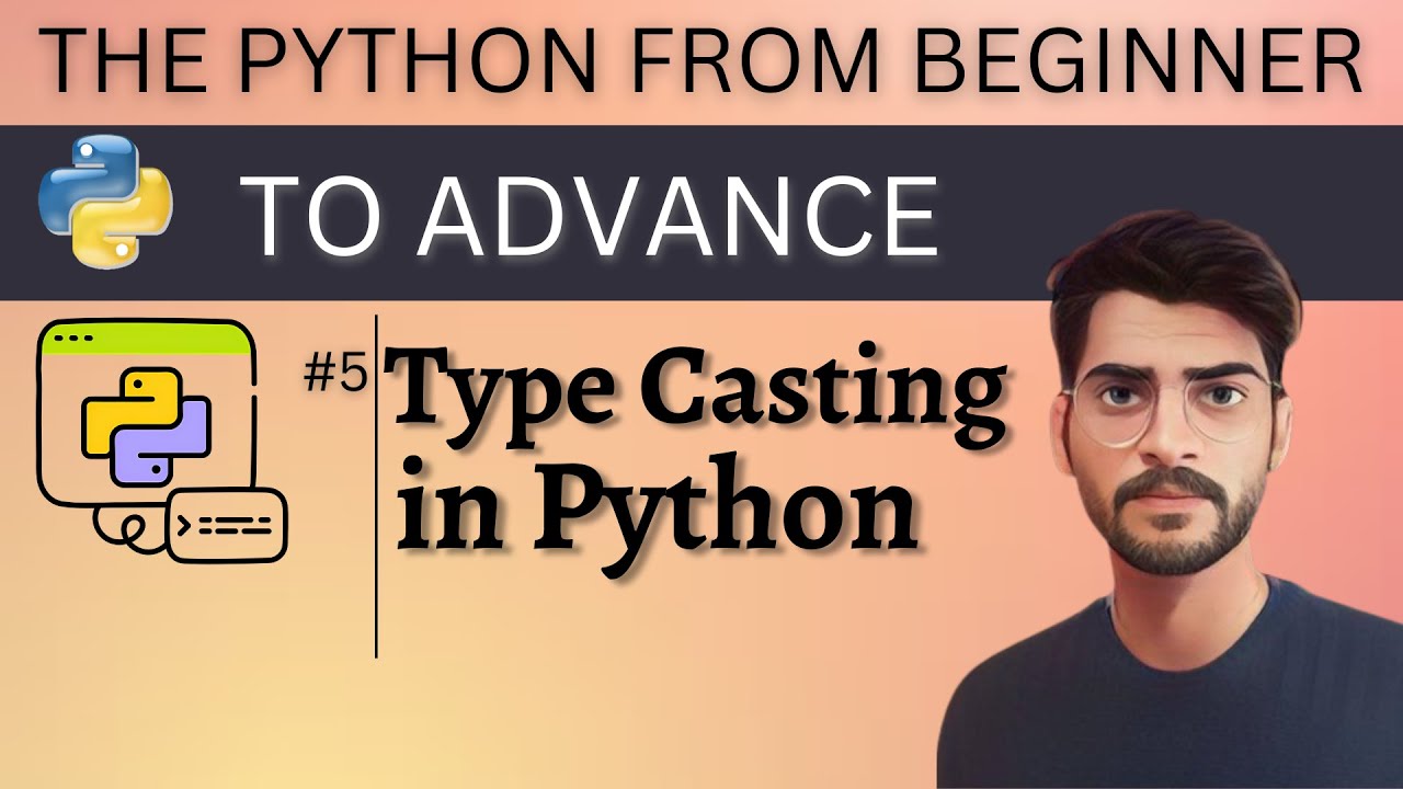 Type Casting In Python Changing Data Type In Python Python Tutorial
