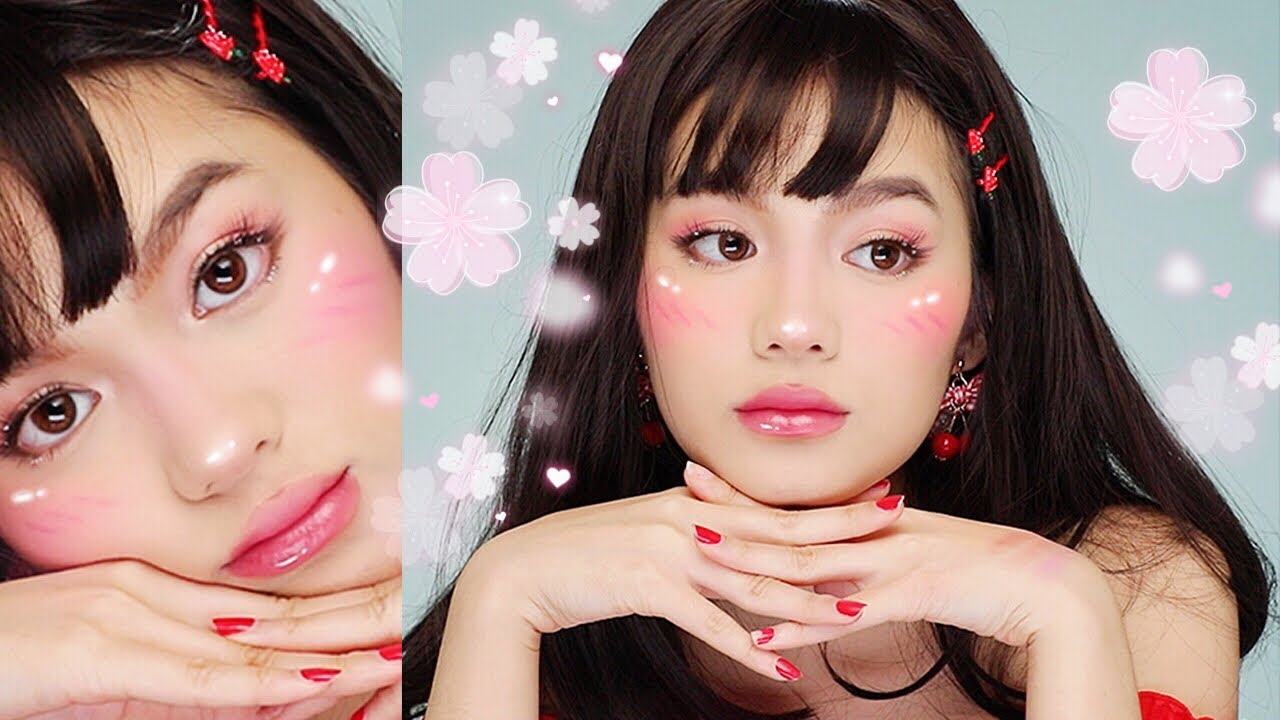 Step By Step Tutorial For Cute Anime Makeup Inspired By Anime Characters