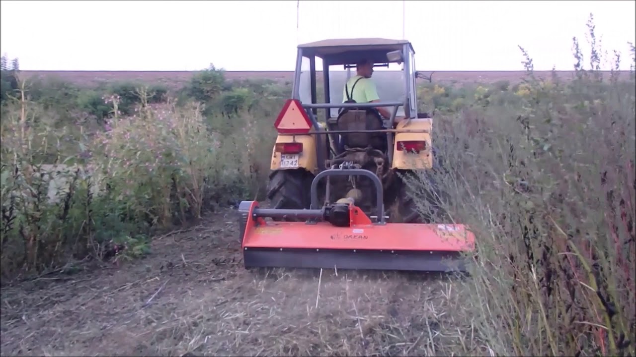 Kosiarka Bijakowa Orkan Kt205 C Z Ciągnikiem Ursus C 360 Youtube