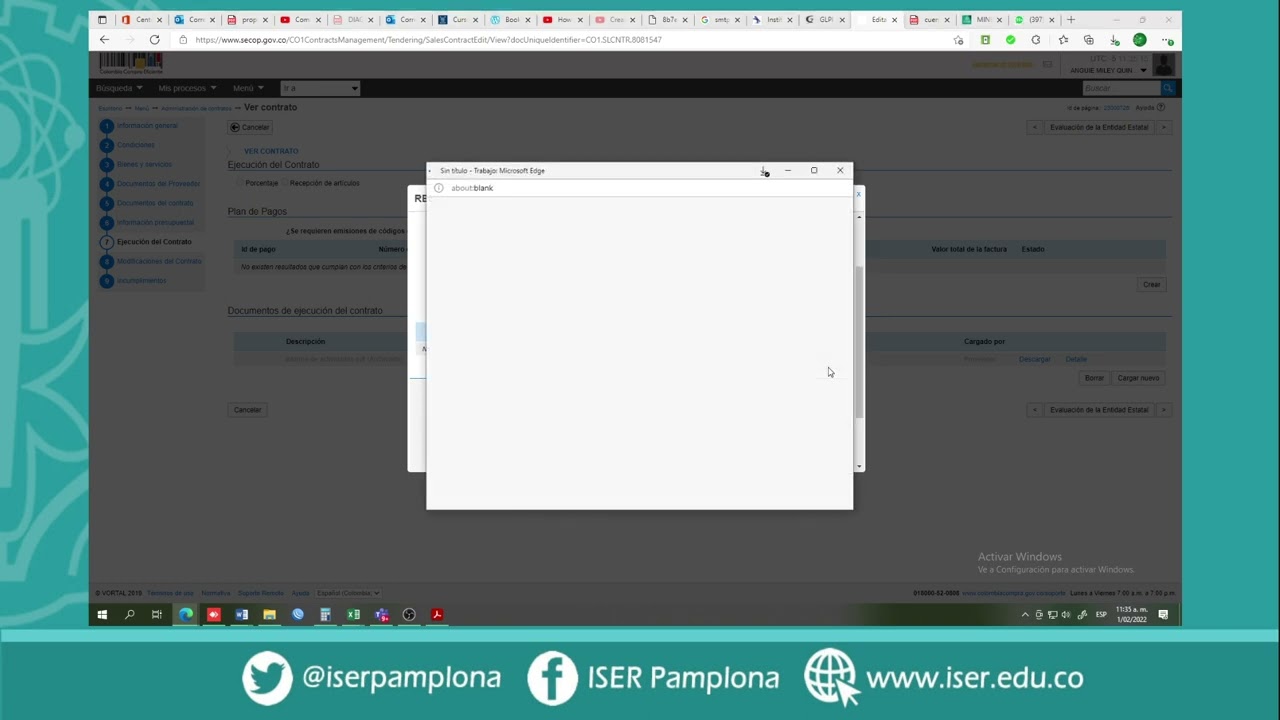 Tutorial Cargue De Documentos Para Pago Secop Ii Youtube