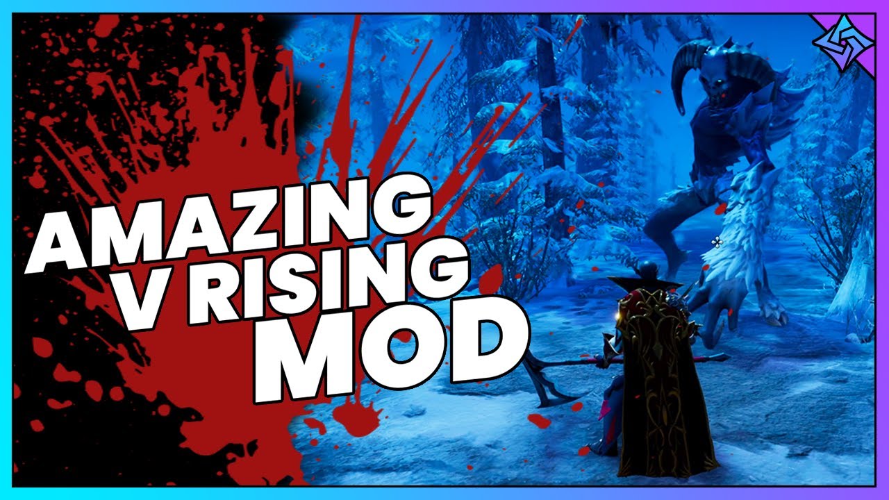 New V Rising Mod Completely Changed My View Of The Game Youtube