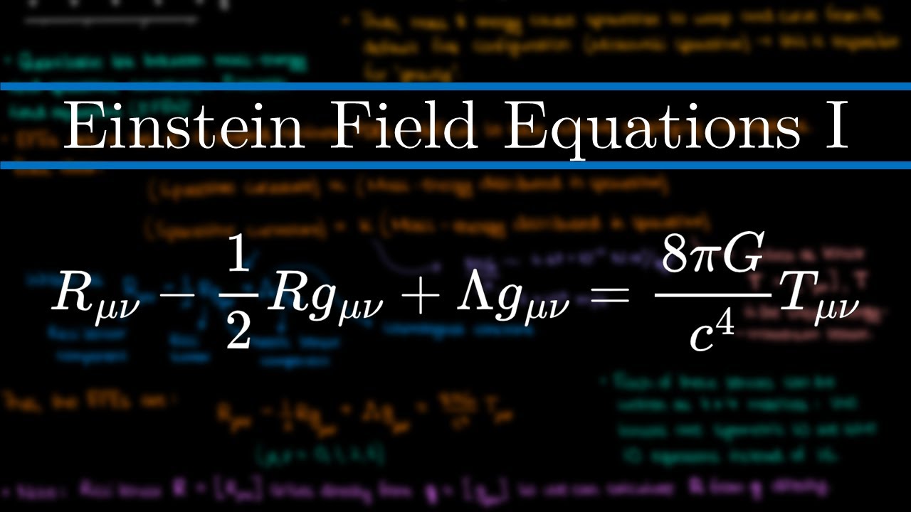 Introducing The Einstein Field Equations Overview And Classic