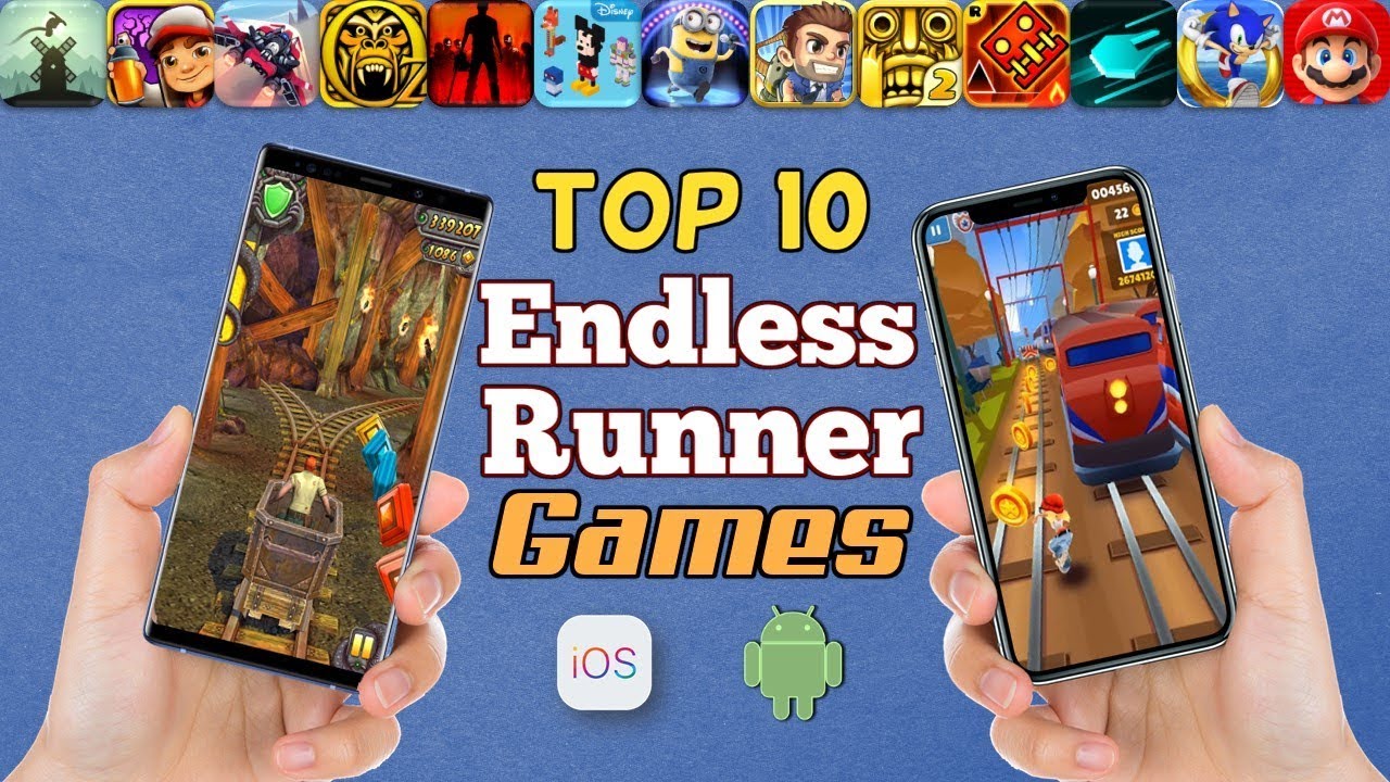 Top 10 Endless Runner Games For Ios Android Youtube