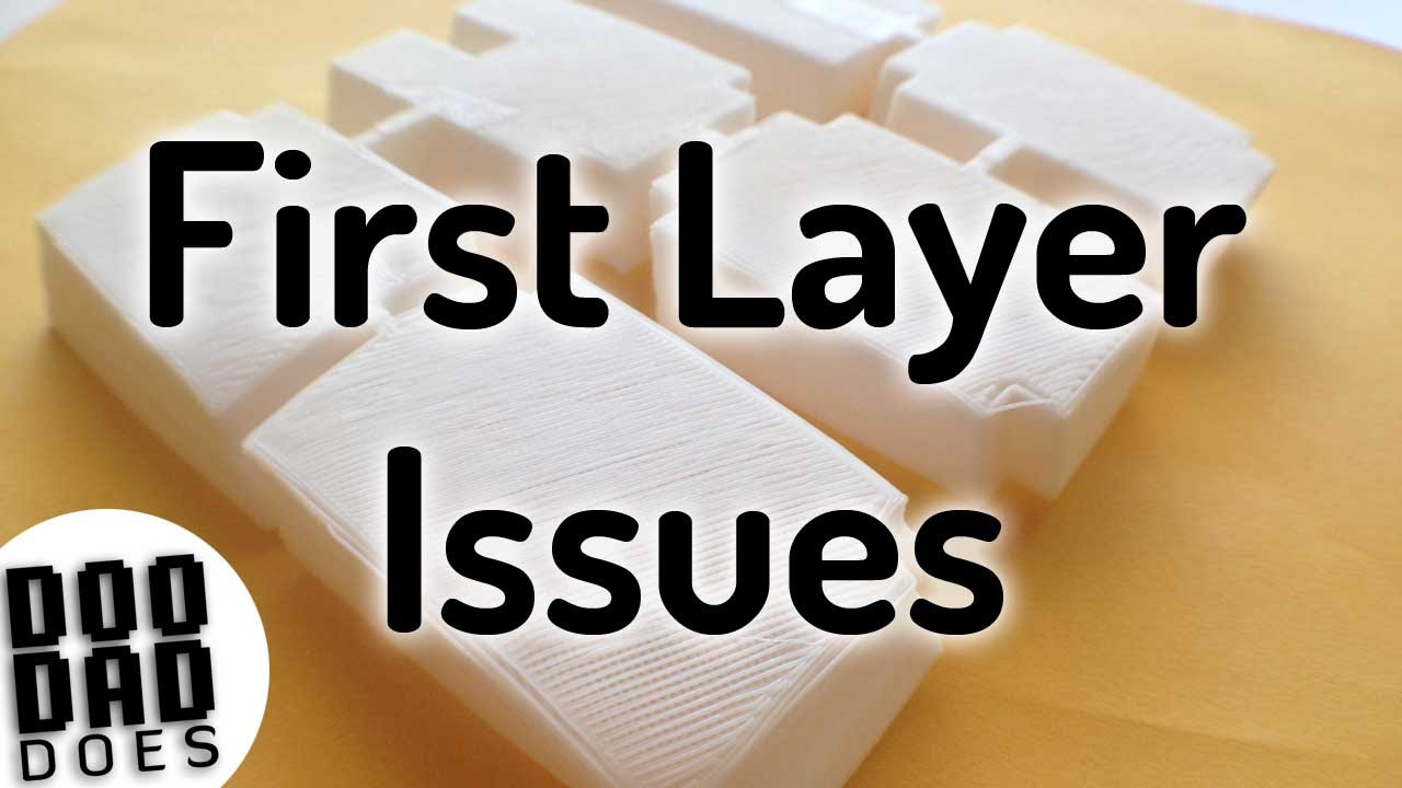 Troubleshooting 3d Prints First Layer Issues Youtube