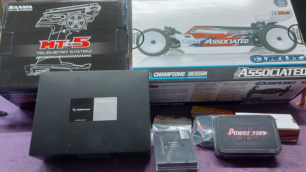 Team Associated B6 4 Kit Build Youtube