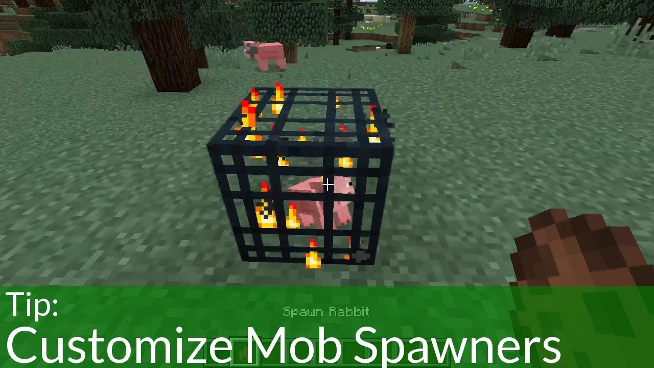 Tip Easy Mob Spawner Customization In Minecraft Youtube