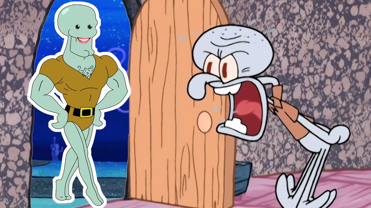 Beautiful Squidward Squidward Door Edition Spongebob Meme Youtube
