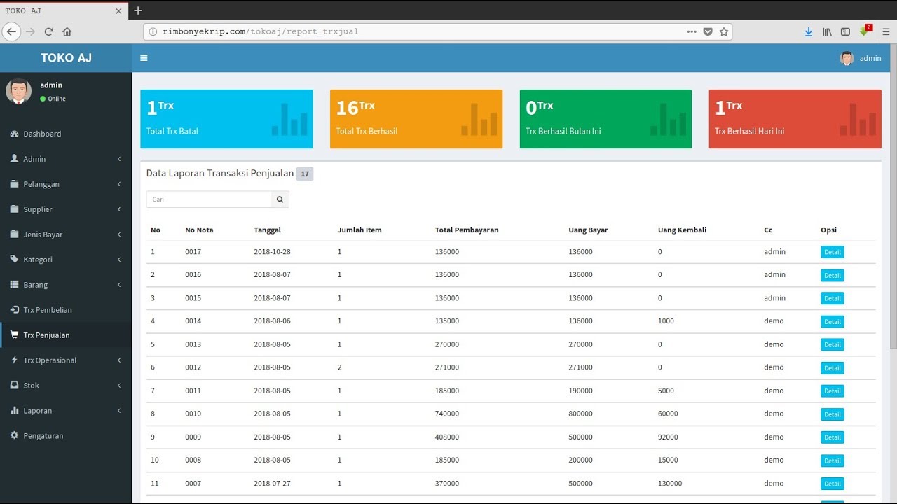 Download Template Bootstrap Kasir At William Lawrence Blog