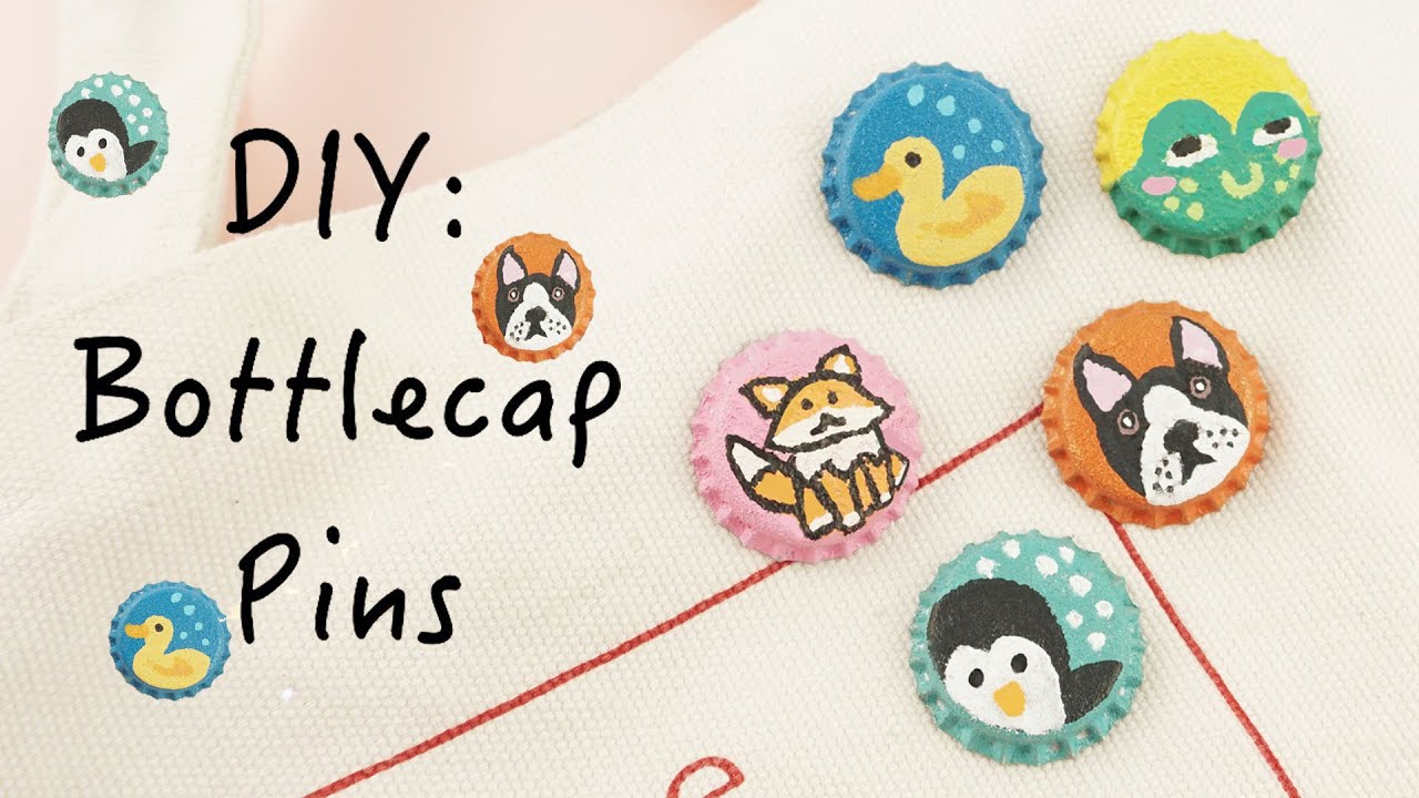 How To Make Pins From Bottle Caps At Devin Solis Blog