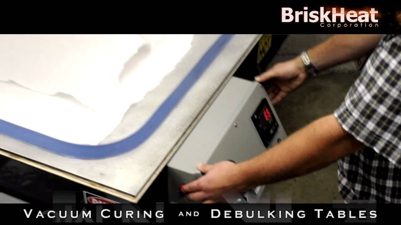 Vt Vacuum Curing And Debulking Table Short Clip Youtube