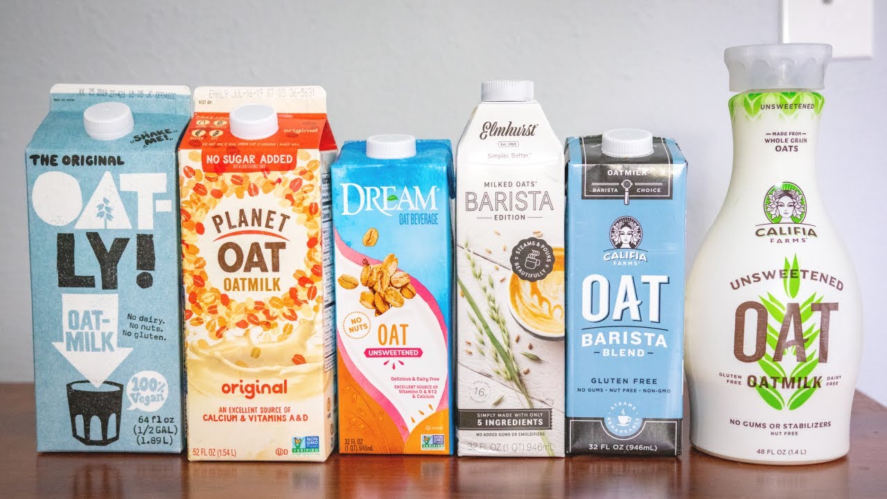 Which Oat Milk Is The Best A Comprehensive Taste Test Youtube
