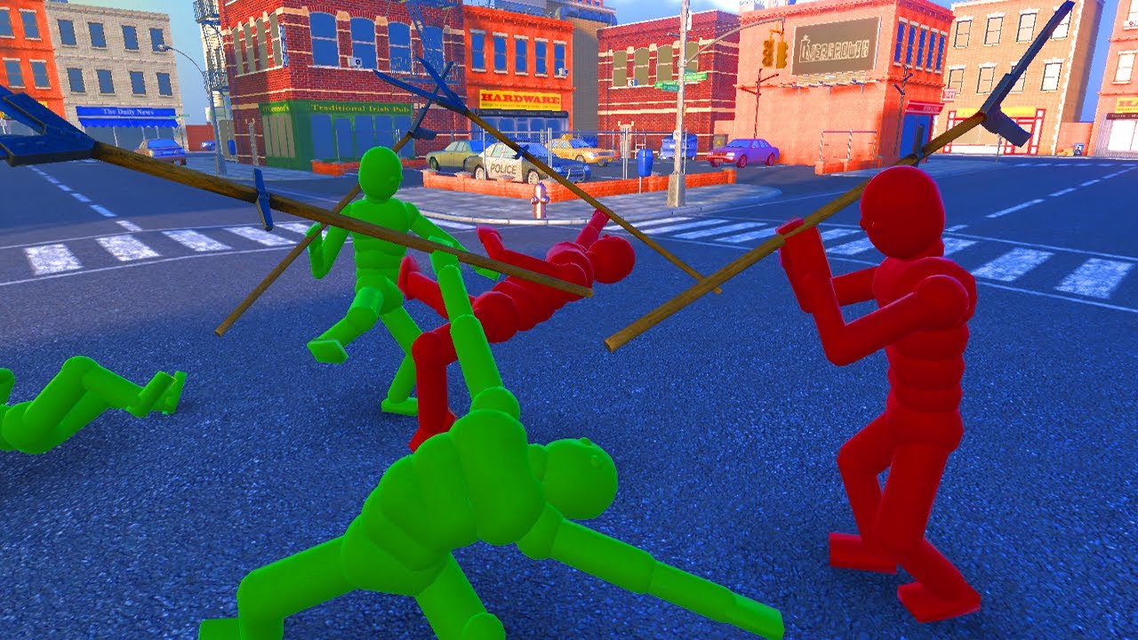 Npc Wars Smart Ai Active Ragdoll Physics Overgroth Youtube