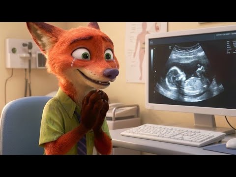ｺ 亞emotional Nick Wilde Reacts To Pregnant Judy Hopps Zootopia 3d