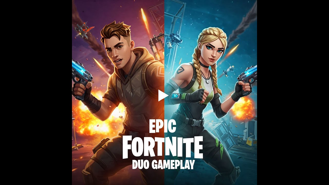 1v1 Split Screen Zero Build Battle Youtube