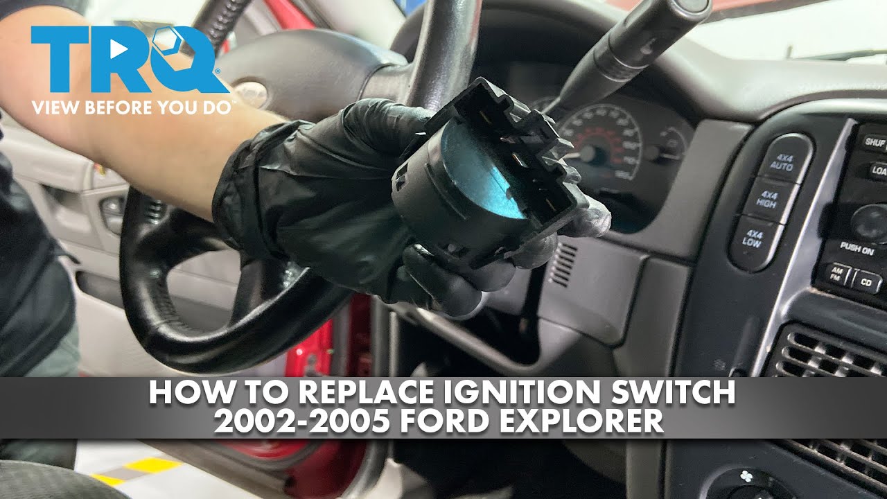 How To Replace Ignition Switch 2002 2005 Ford Explorer Youtube