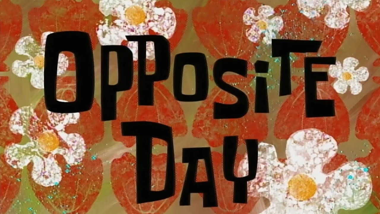 Spongebob Opposite Day Live Action Full Episode Youtube