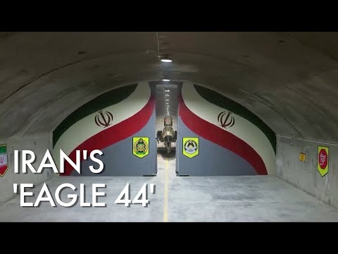 Iran Reveals Underground Fighter Jet Base Seeks To Protect Military