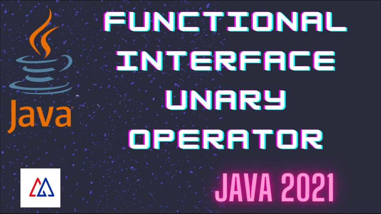 Functional Interface Unaryoperator Java 8 Youtube